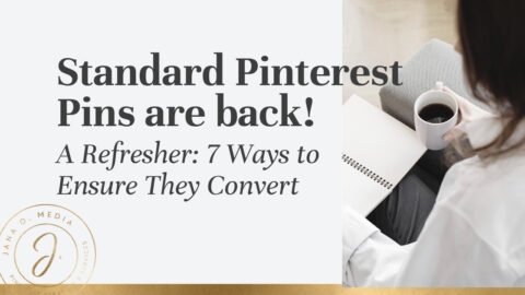 How to Design Standard Pinterest Pins that Convert! - Jana O. Media