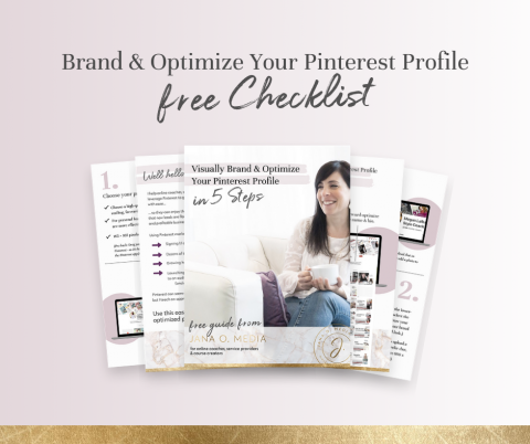 FREE Pinterest Checklist for Coaches, Consultants, and Course Creators