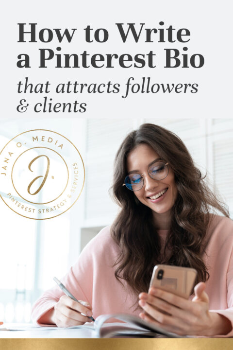 How to Write a Pinterest Bio that Attracts Followers (2024) - Jana O. Media